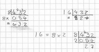 Teaching division - changing views on 'chunking'